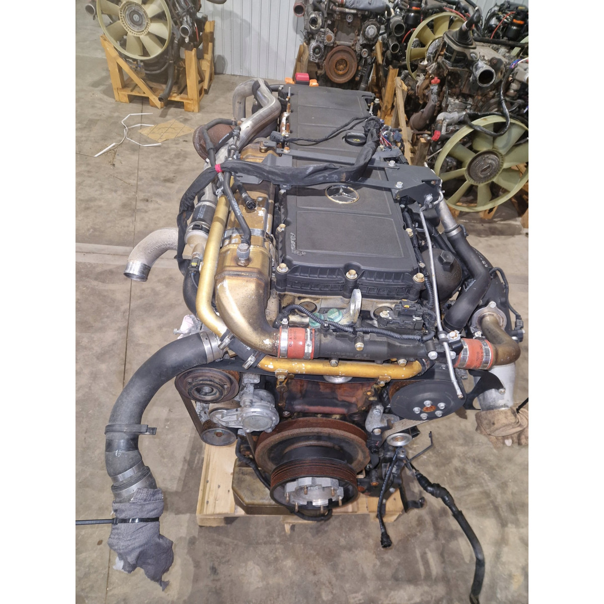 Двигун Mercedes - Benz ACTROS MP4 1833 L OM 470.906 OM 470 906 в ...