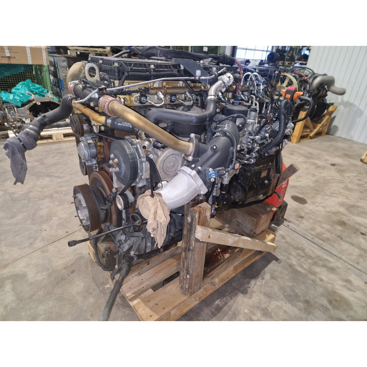 Двигун Mercedes - Benz ACTROS MP4 1833 L OM 470.906 OM 470 906 в ...