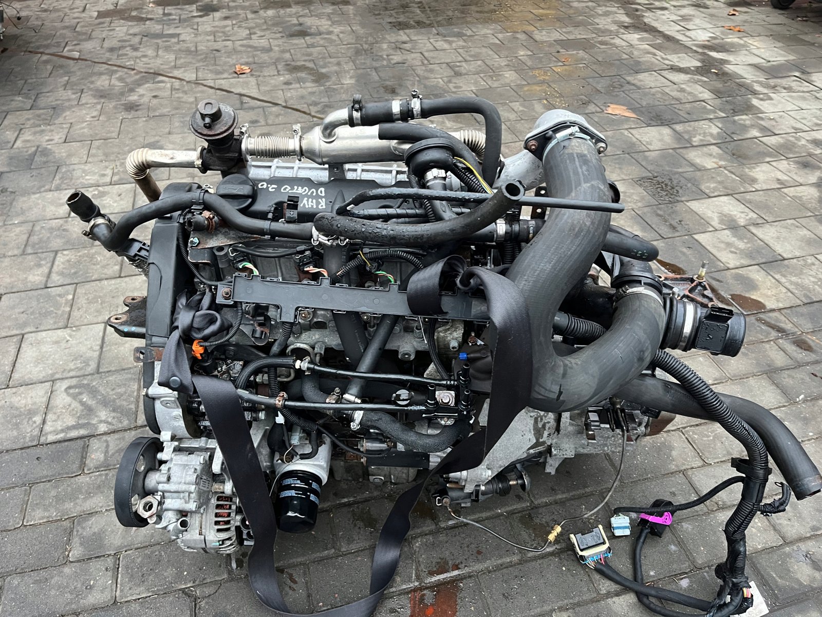 Двигун Peugeot 206 2.0 HDI 90 RHY (DW10TD) RHY DW10TD в Україні. Купити ...